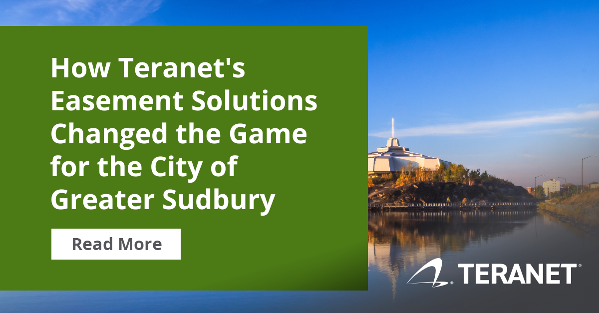 How Teranet's easement solutions changed the game for the City of ...