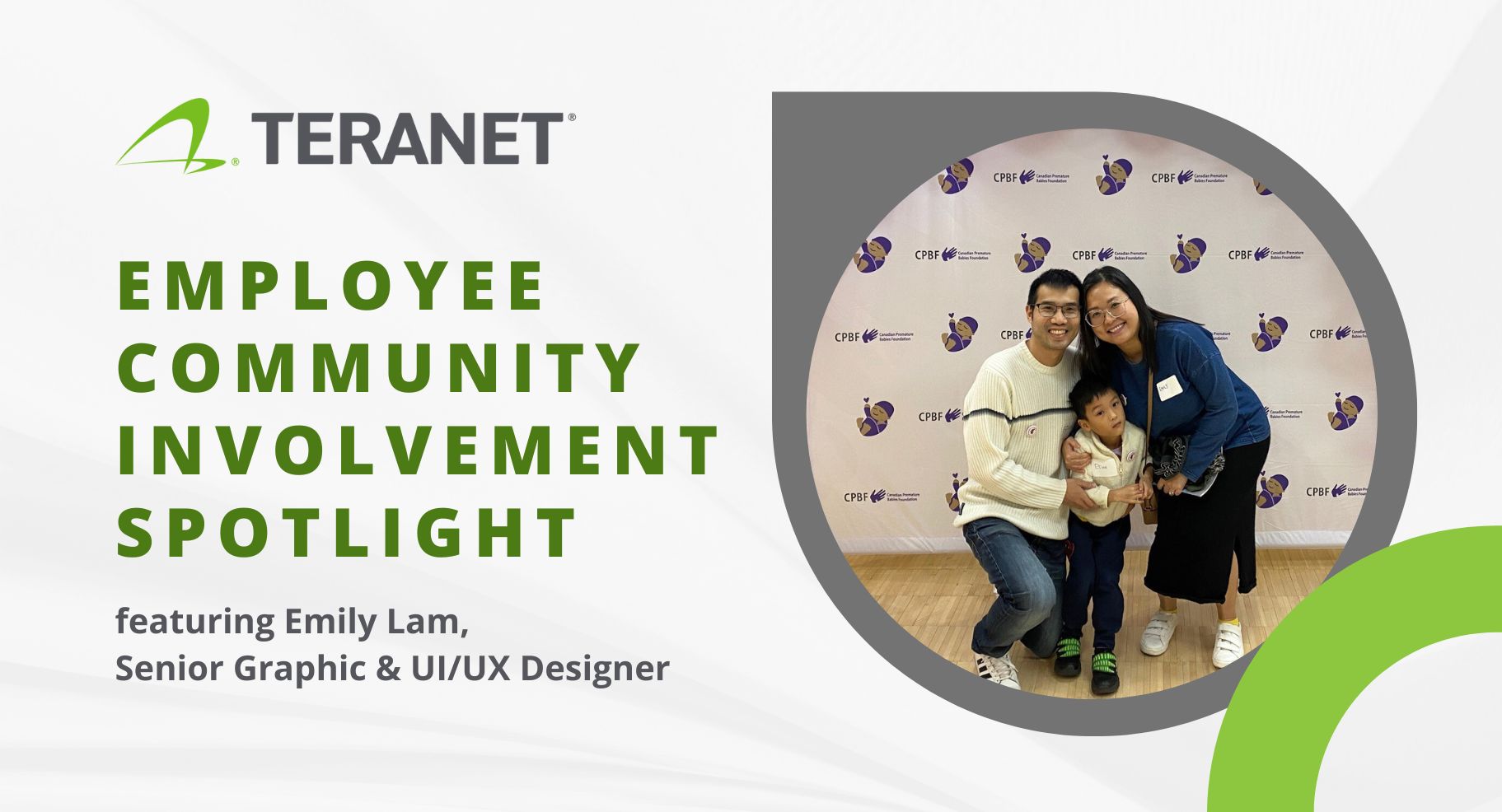 Employee Community Involvement Spotlight: Emily Lam | Teranet